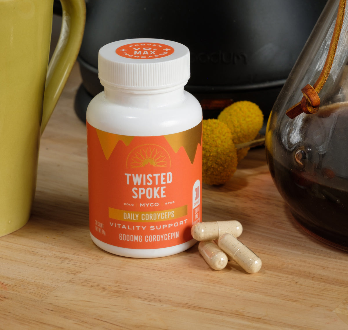 Meet our Newest Product – Daily Cordyceps – Twisted Spoke CBD